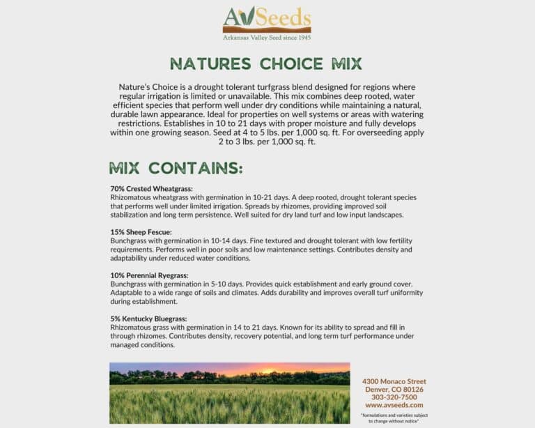 Nature's Choice Mix - AVSeeds